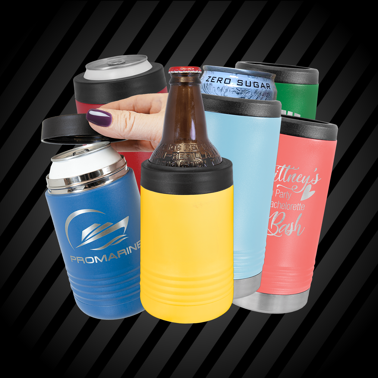 Custom Can Coolers